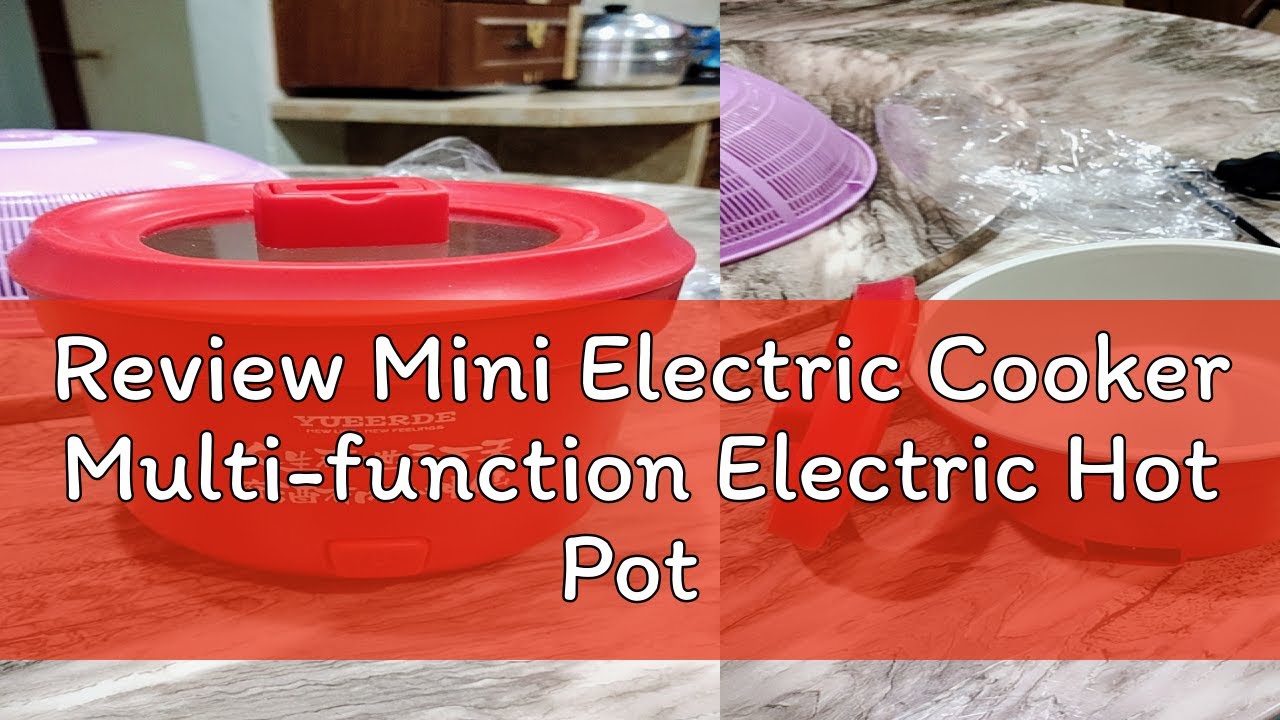 Review Mini Electric Cooker Multi-function Electric Hot Pot Portable ...
