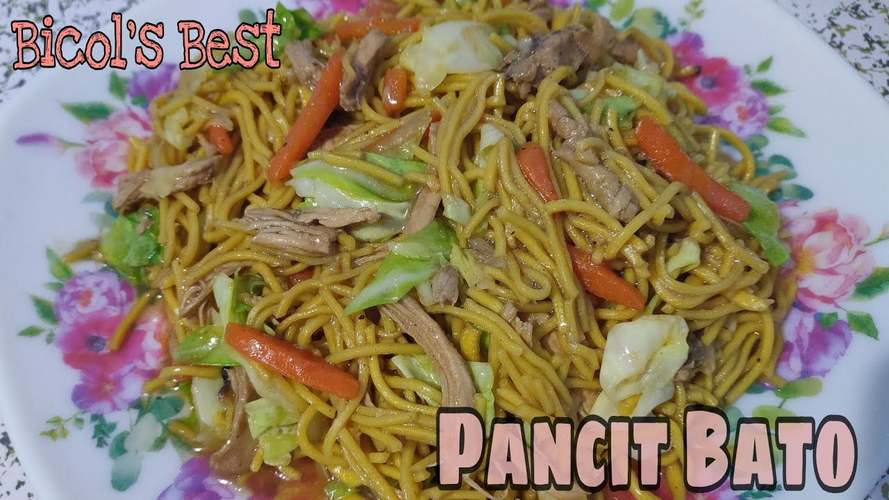 Pancit Bato Guisado | Famous Pancit Bato | Authentic Bicolano Dish ...
