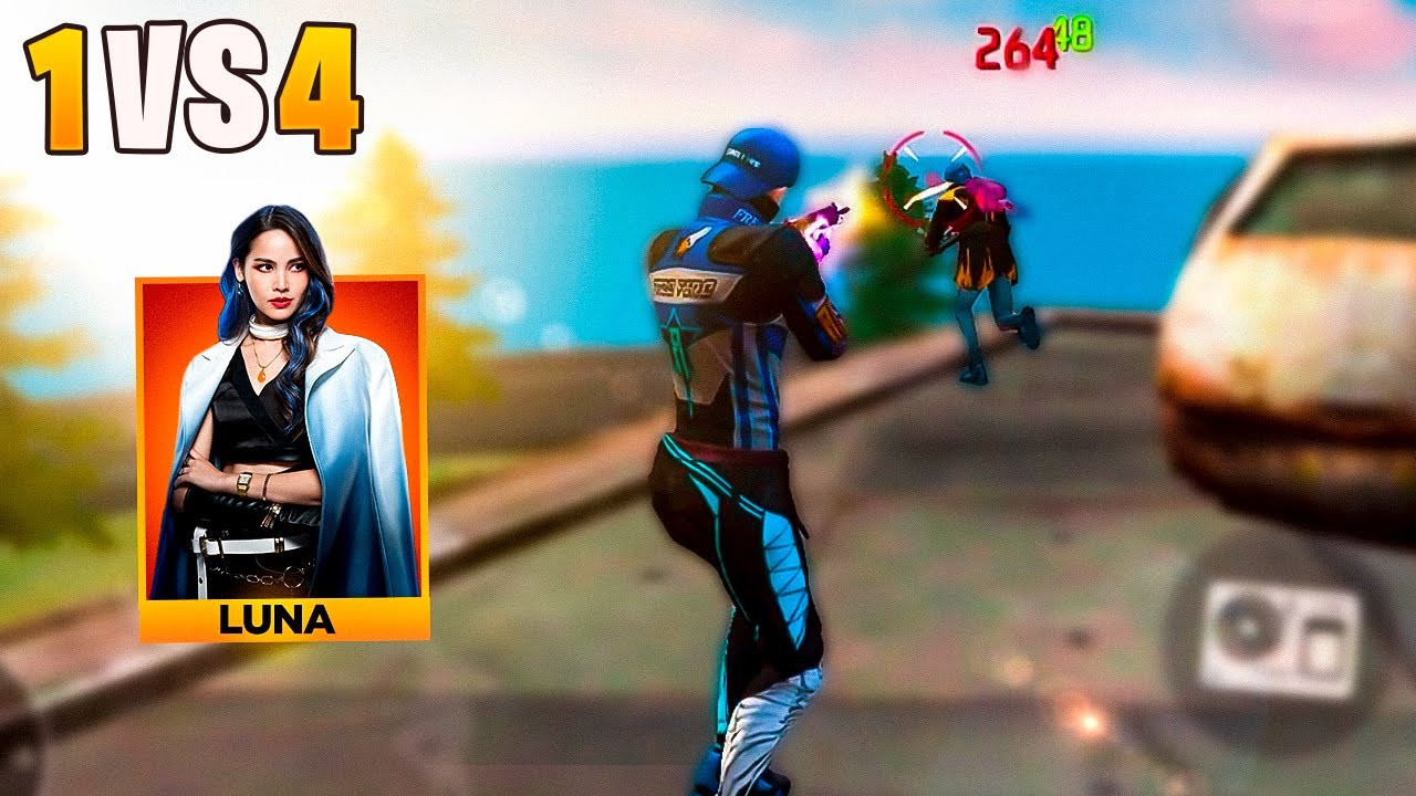 TESTEI O PODER DA NOVA PERSONAGEM LUNA E TIVE DUAS PARTIDAS HISTÓRICAS ...