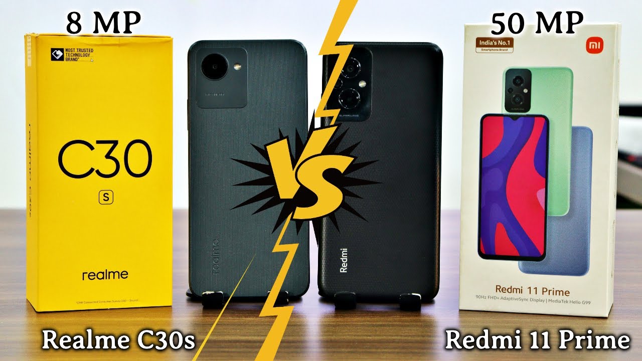 📱 Redmi 11 Prime vs Realme C30s 🆚: Full Comparison of Budget ...