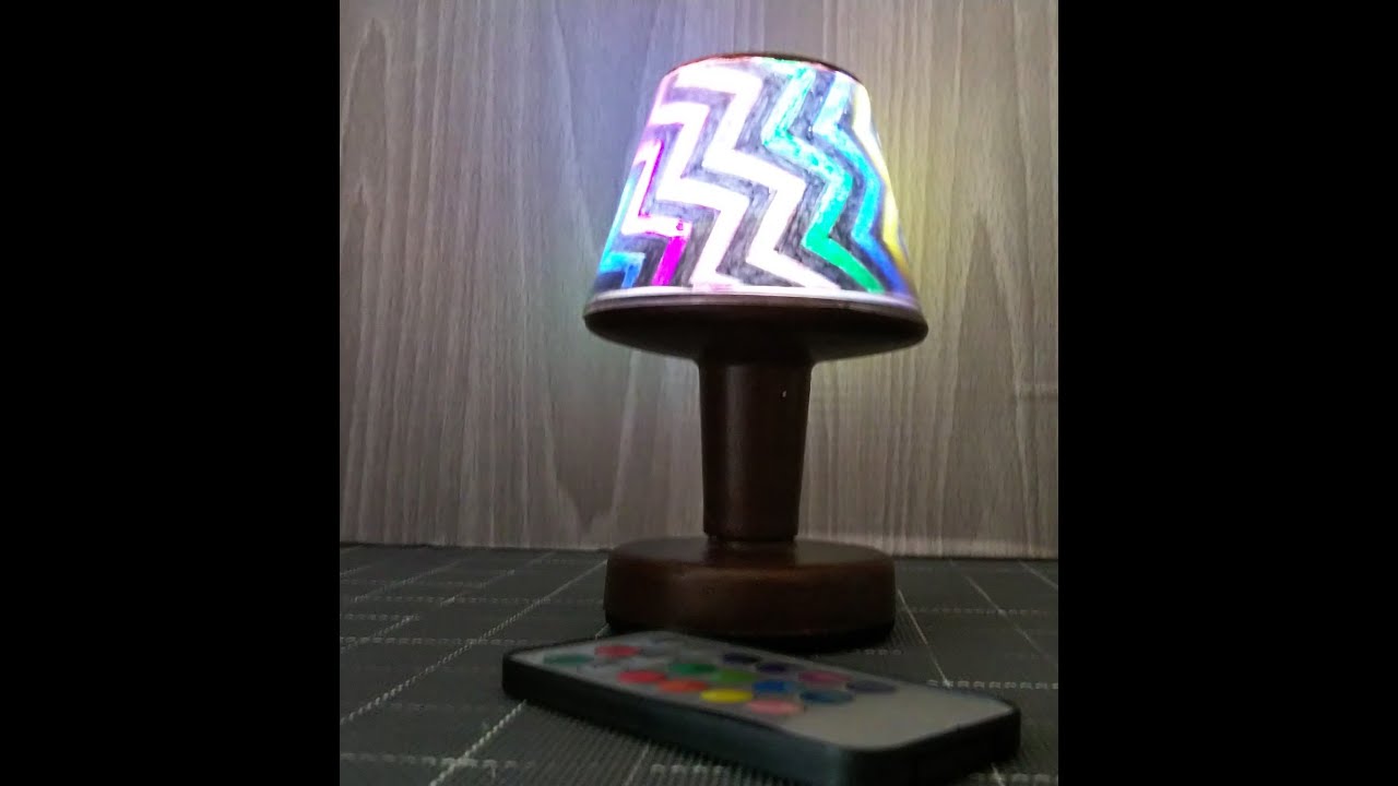 Process DAISO MINI TABLE LIGHT - YouTube