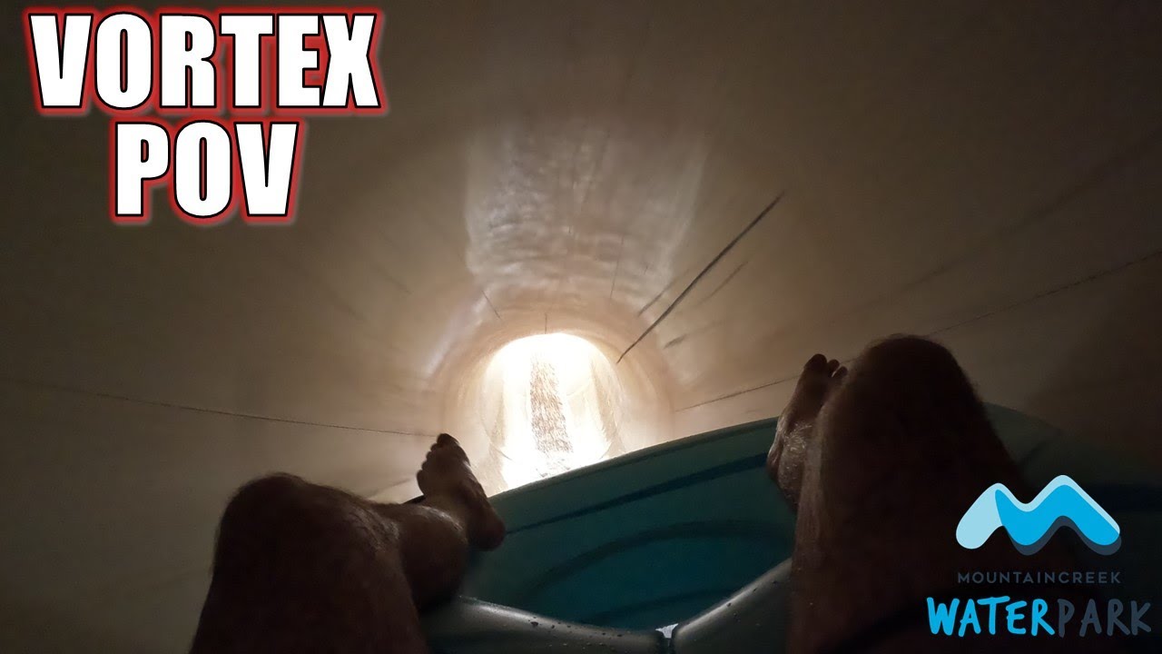 Vortex POV (4K 60FPS), Mountain Creek Waterpark Tube Slide | Non ...