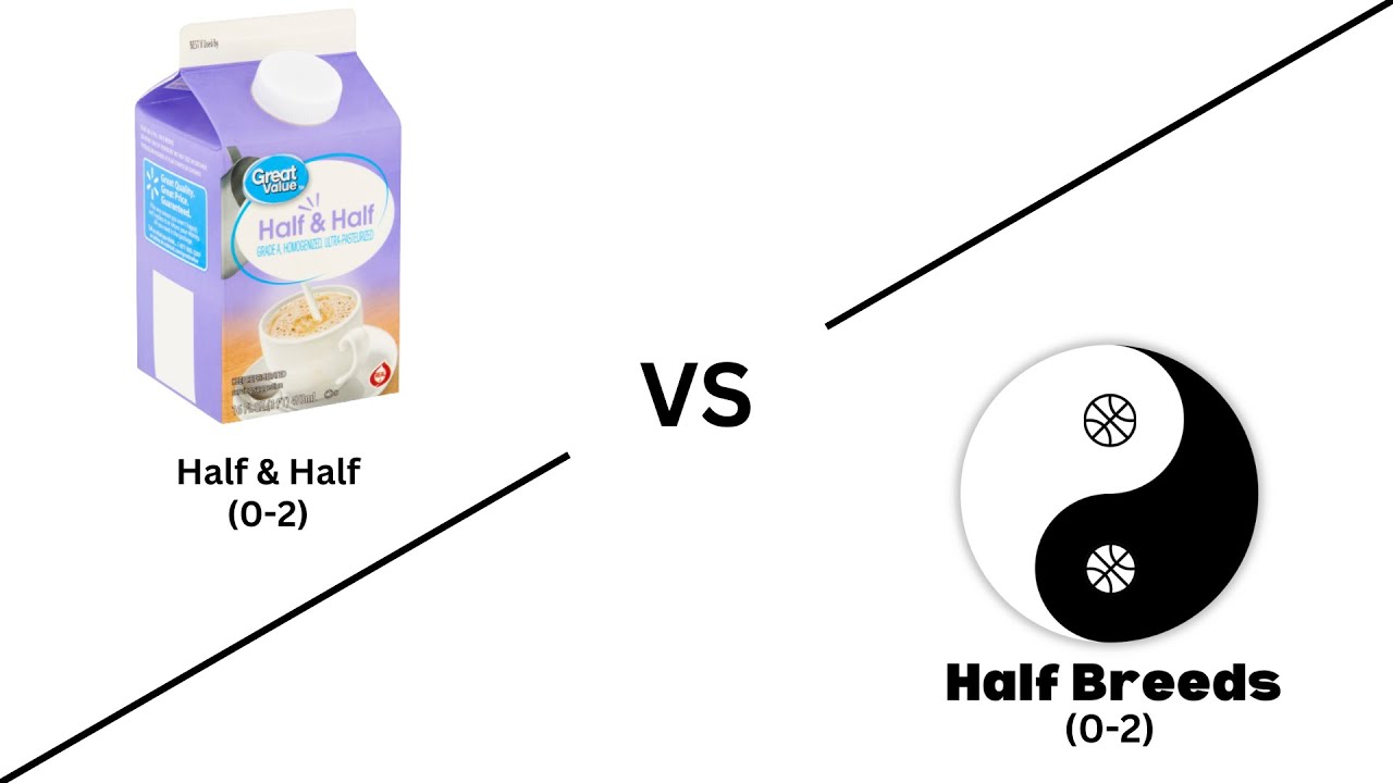 BOTH TEAMS LOOK FOR FIRST WIN! Week 3: Half Breeds vs Half & Half - YouTube