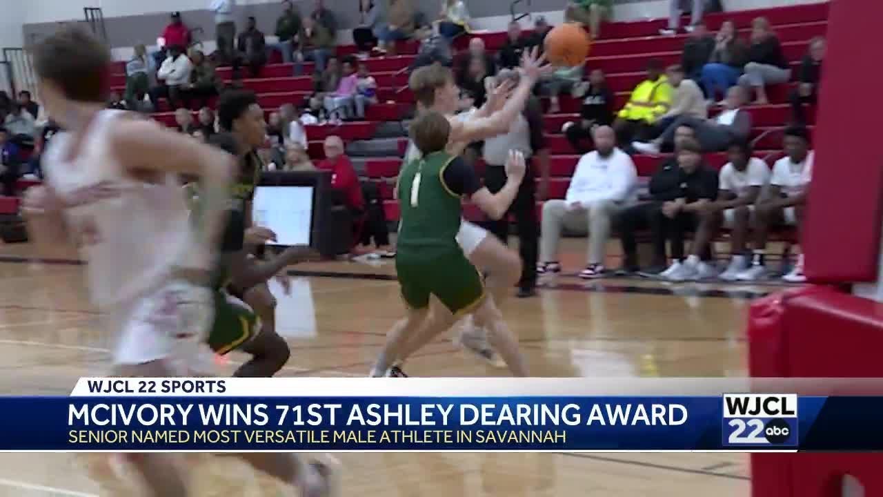 Jamari McIvory wins 71st Ashley Dearing Award - YouTube