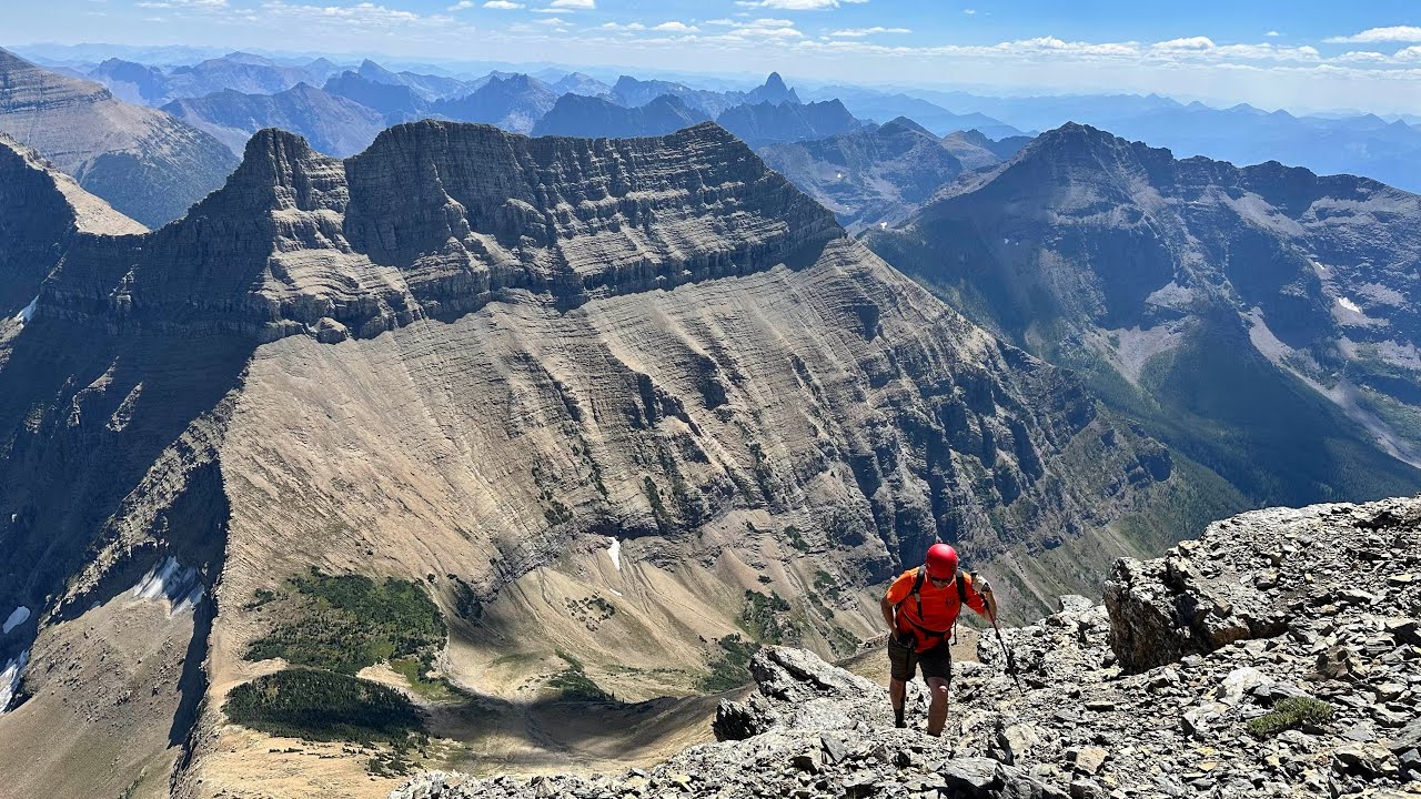 Climbing Mount Stimson, Glacier National Park - YouTube
