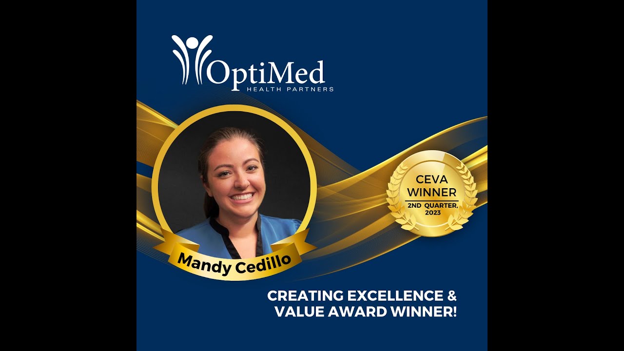 Mandy Cedillo- OptiMed Health Partners - YouTube