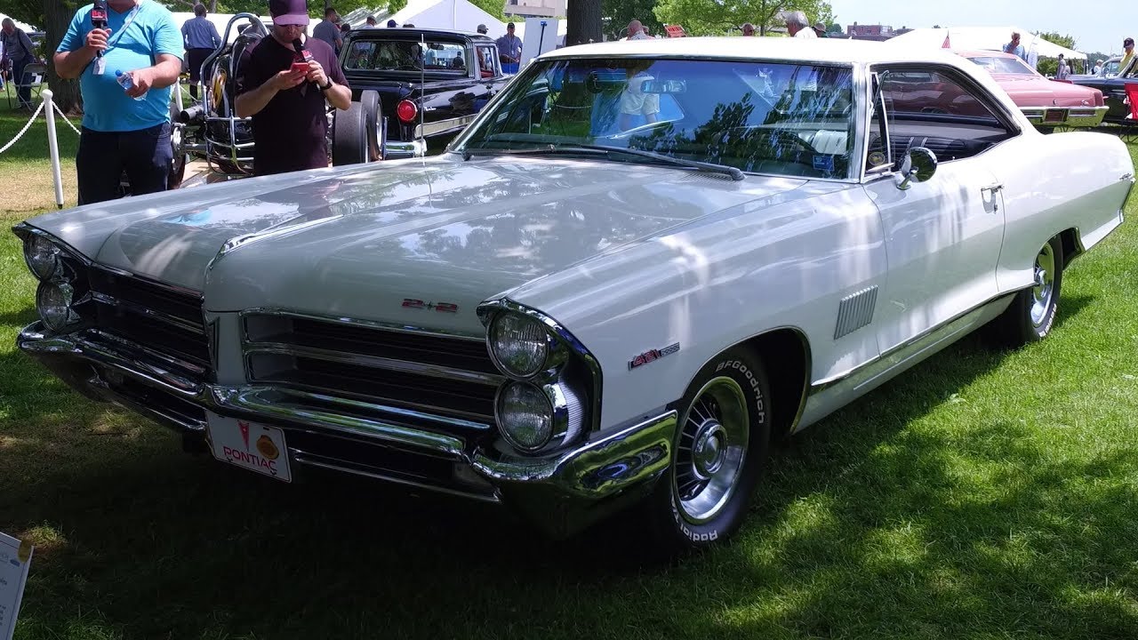 1965 Pontiac Catalina 2 + 2 at the Greenwich Concours d'Elegance - YouTube