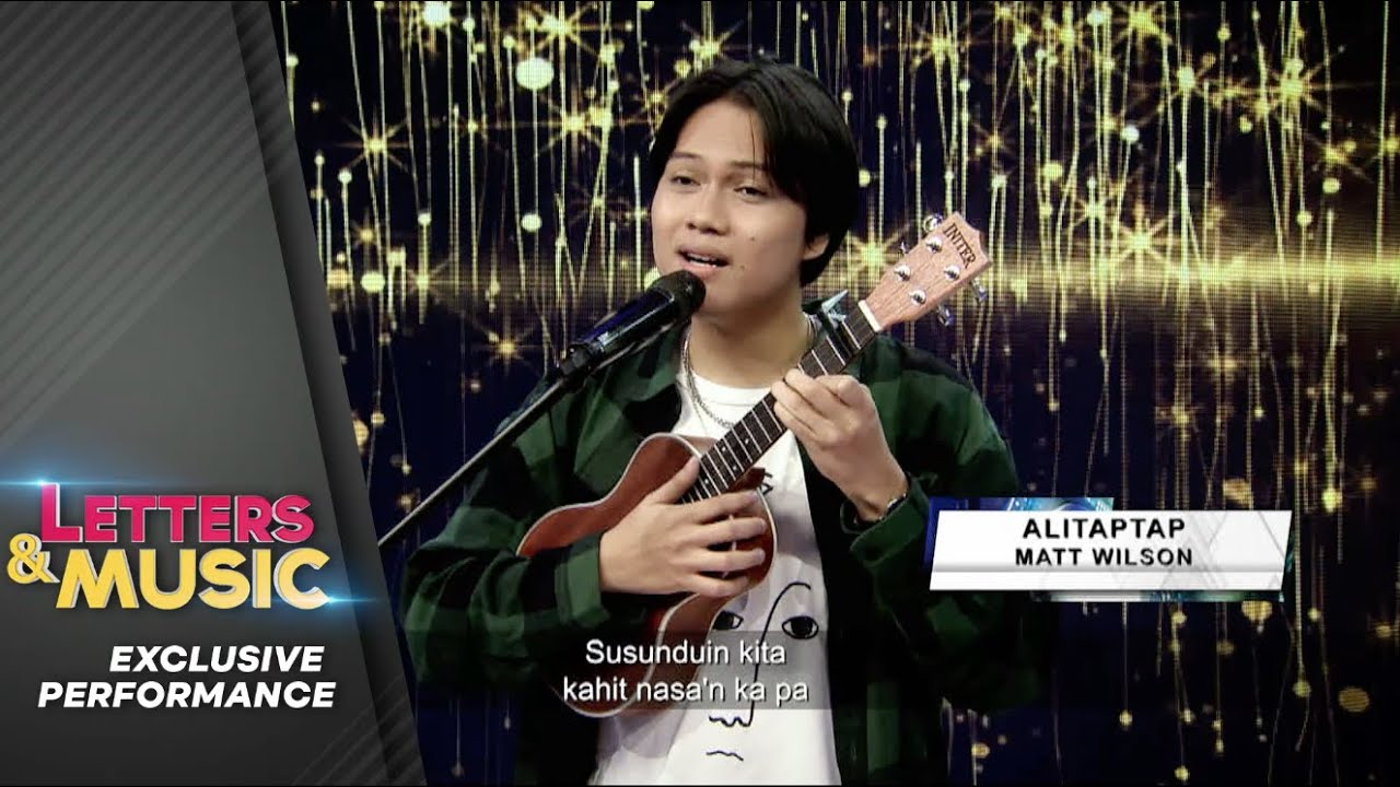 Matt Wilson - Alitaptap (NET25 Letters and Music online) - YouTube