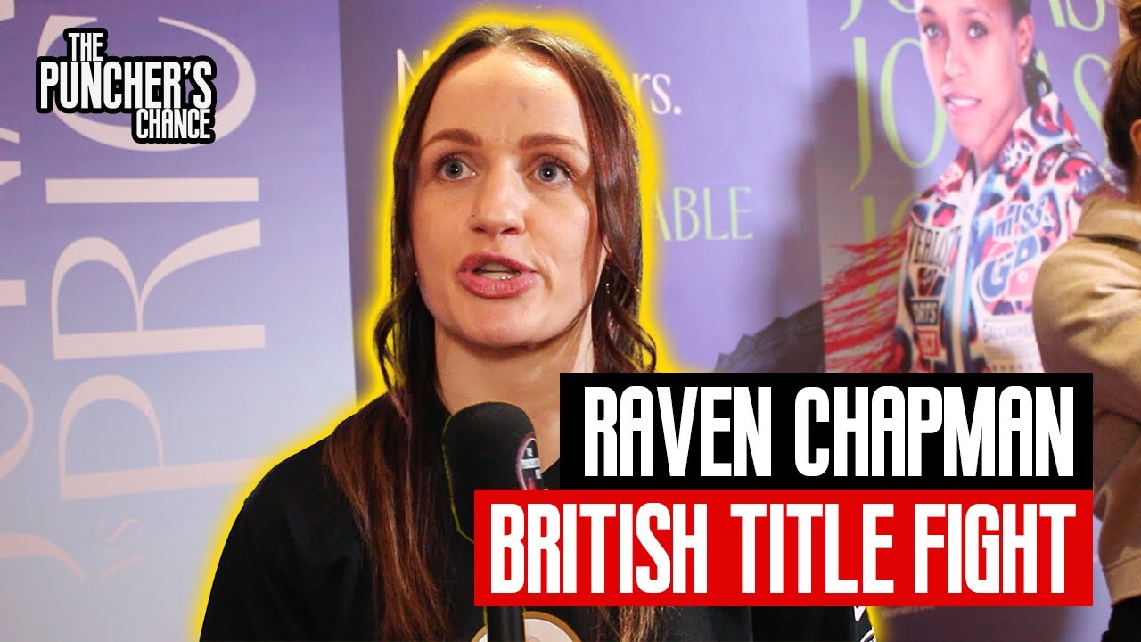“I'M REALLY MOTIVATED FOR THIS FIGHT” | Raven Chapman Boxing Interview ...