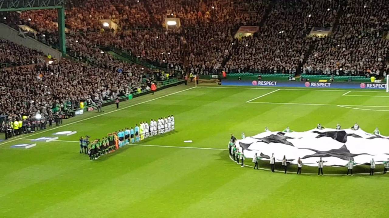 Pre kick-off Celtic Vs Borussia Monchengladbach - YouTube