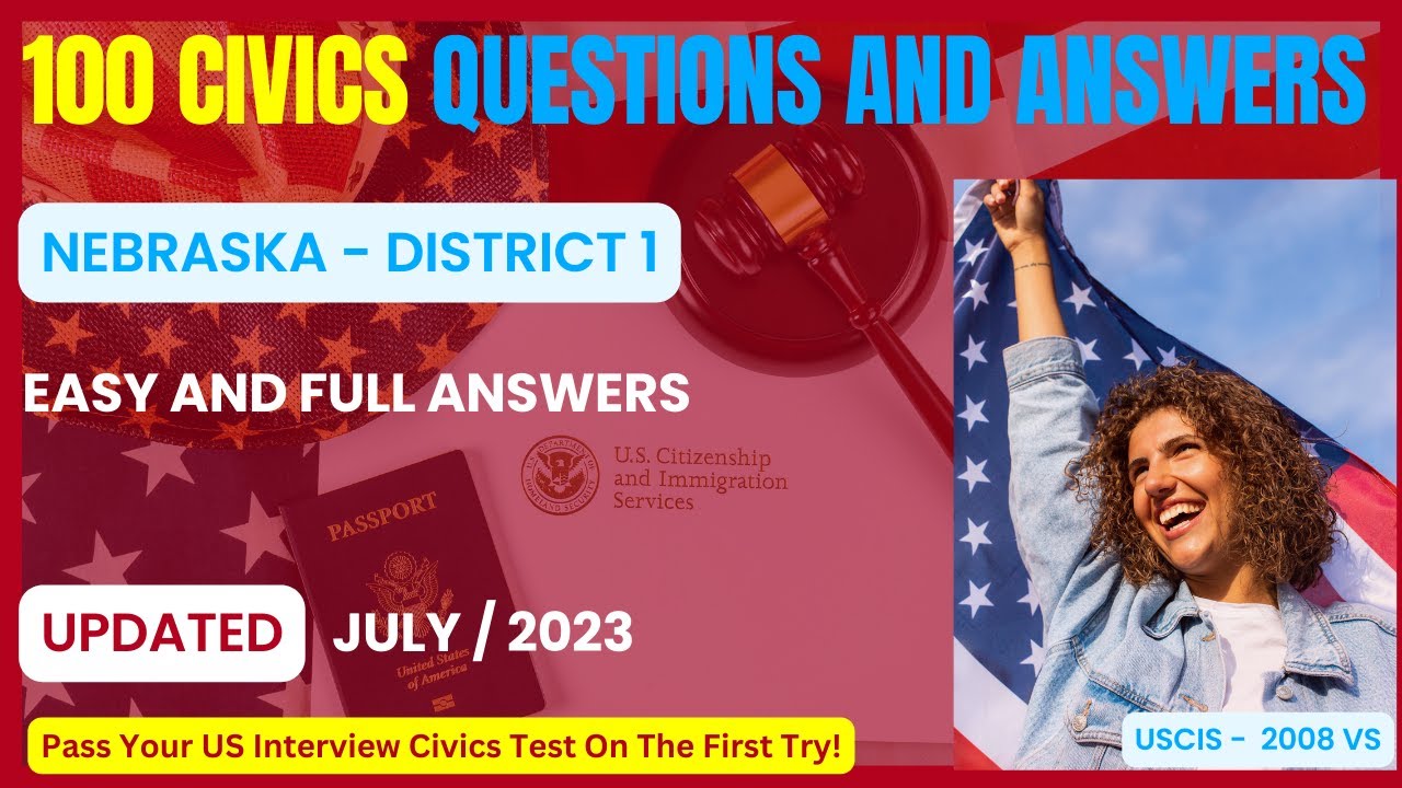 [𝐍𝐞𝐛𝐫𝐚𝐬𝐤𝐚] Full Answers: USCIS Official 100 Civics Questions & Answers ...