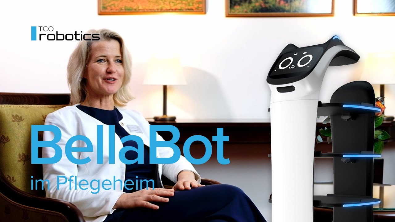 BellaBot im Pflegeheim - YouTube