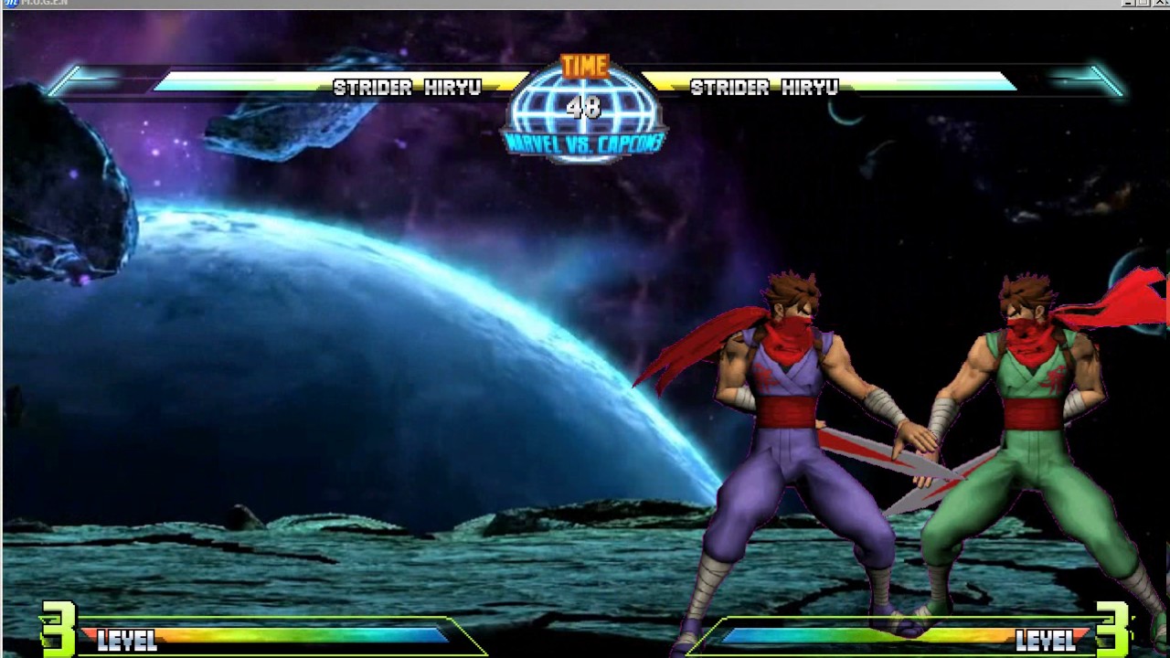 MVC3 Mugen - Strider Hiryu - YouTube