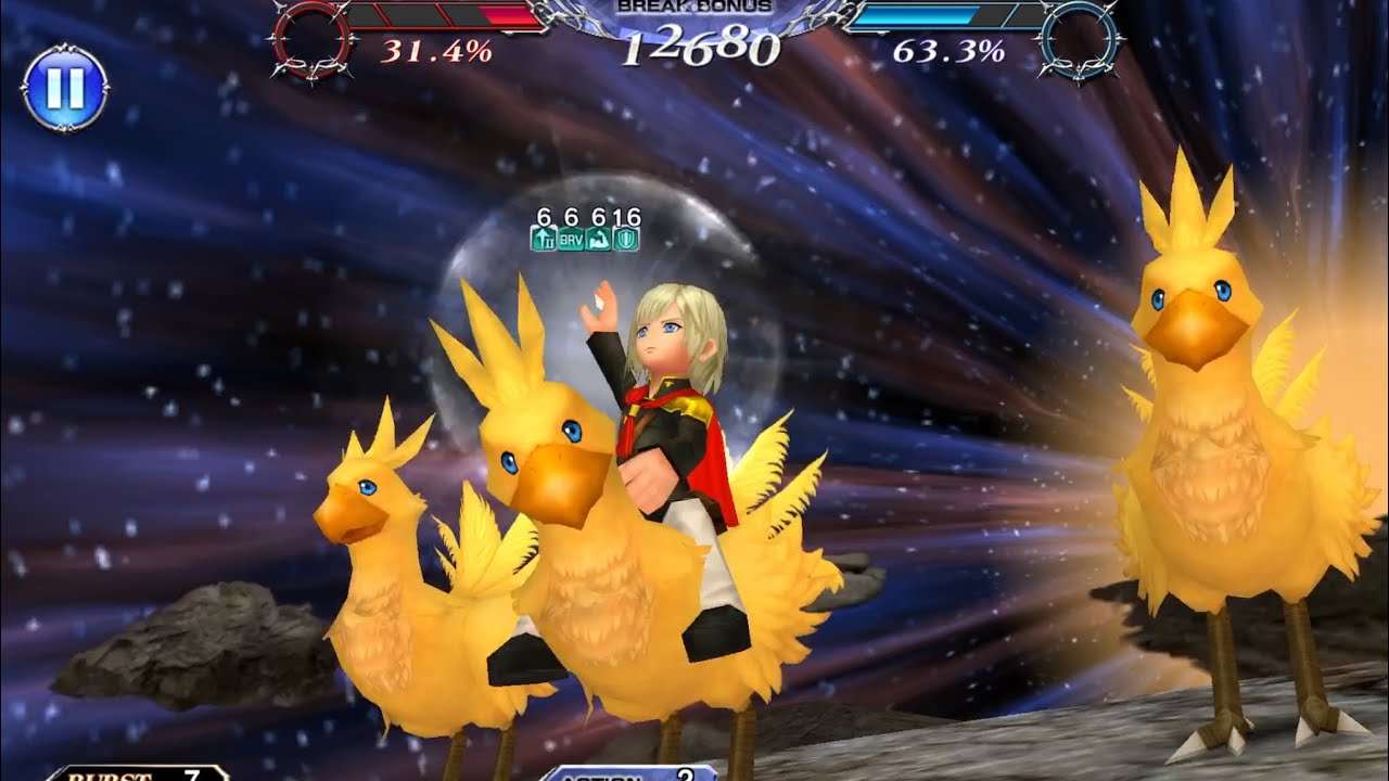 [DFFOO] Ifrit SPIRITUS(Auron, Ace, Braska) - YouTube