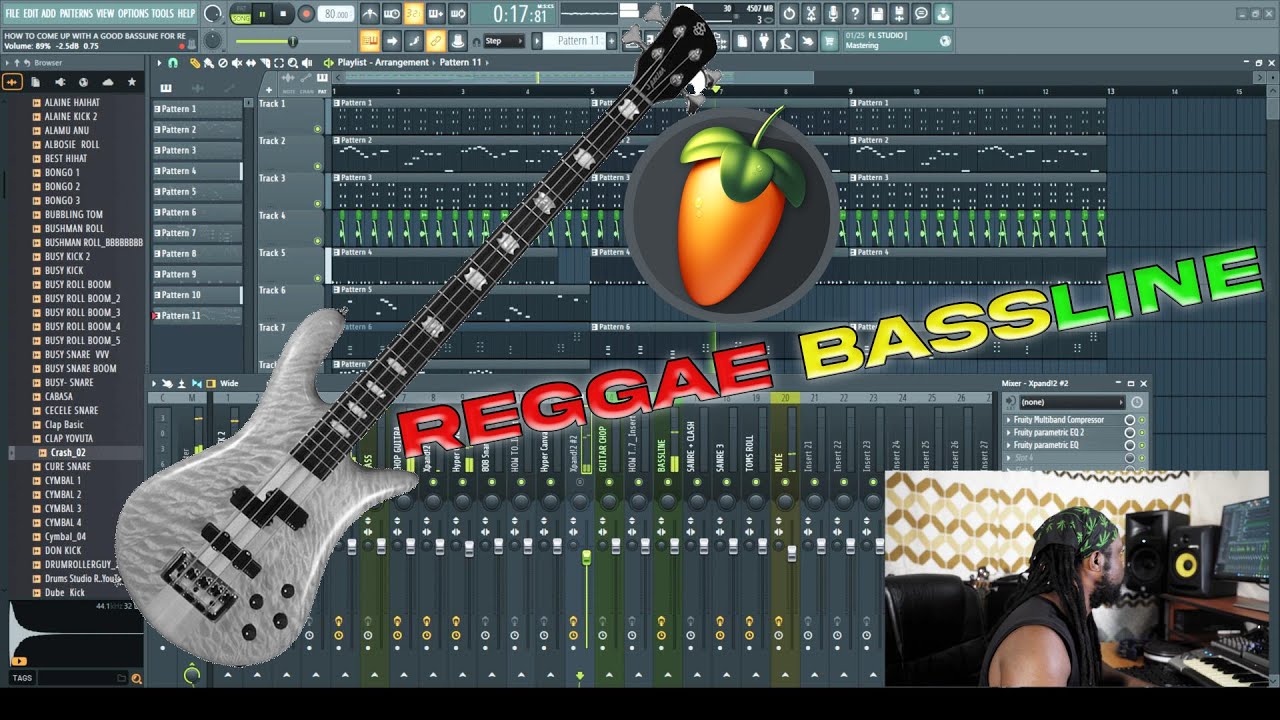 HOW TO COME UP WITH A GOOD BASSLINE FOR REGGAE - YouTube