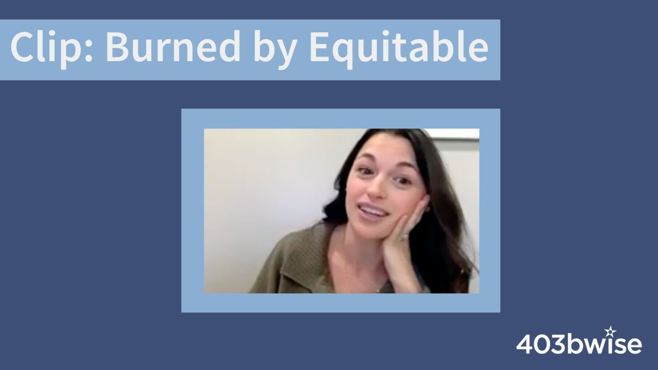 Teacher Describes Getting Sold High-Cost Equitable 403(b) - YouTube