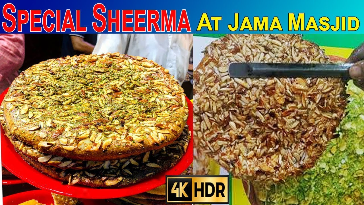 Hazi Nadeem Ke Shahi Sheermal At Jama Masjid Old Delhi | Street Food Of ...