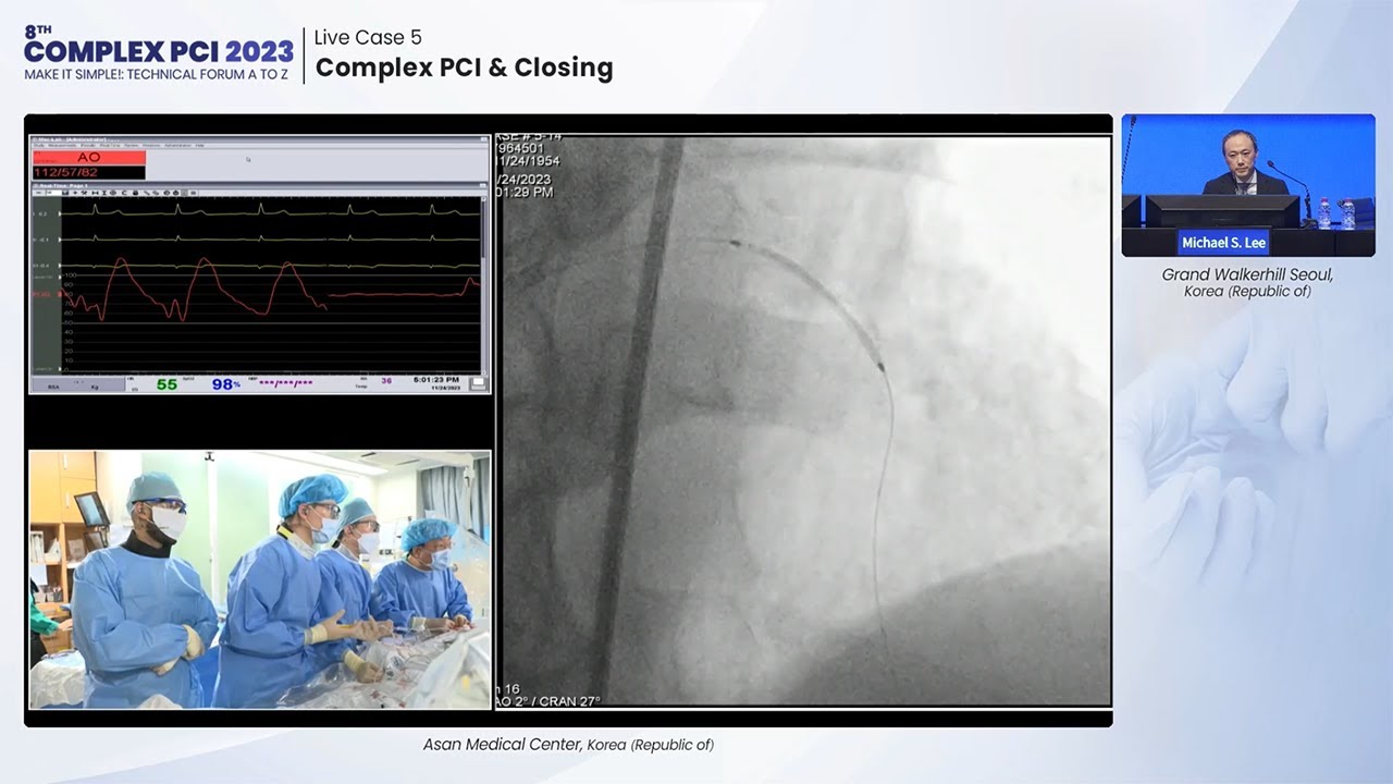 [COMPLEX PCI 2023] Live Case 5: Complex PCI & Closing - YouTube