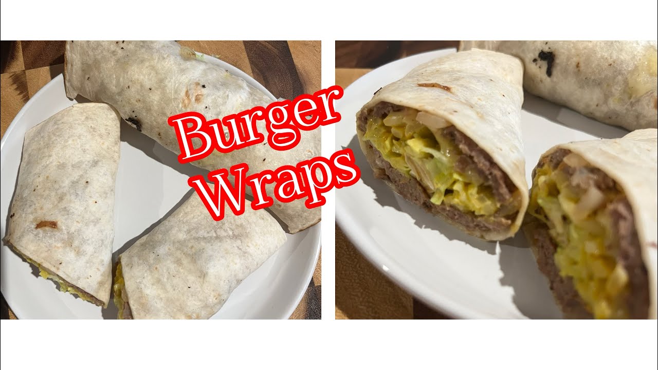Wrap BURGERS, different way to make , still delicious to eat - YouTube
