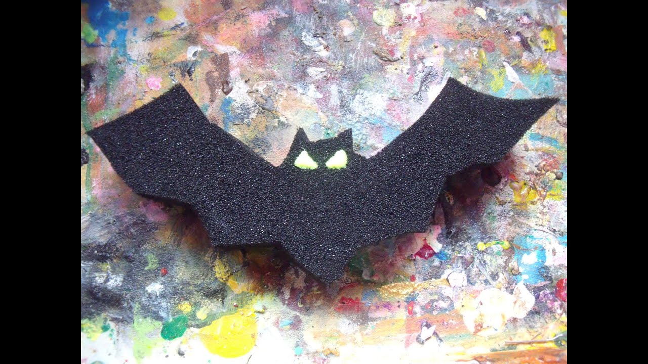 Bat squishy tutorial (Halloween 2015) - YouTube