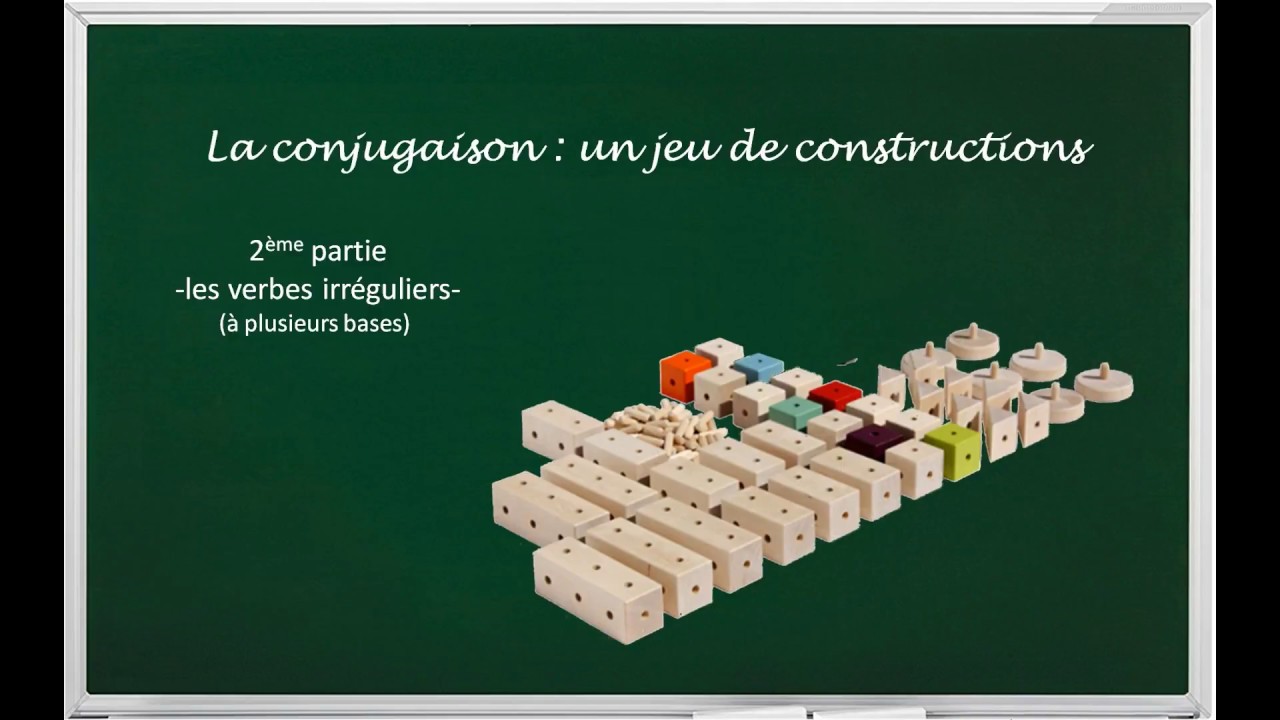construire la conjugaison partie 2 - YouTube