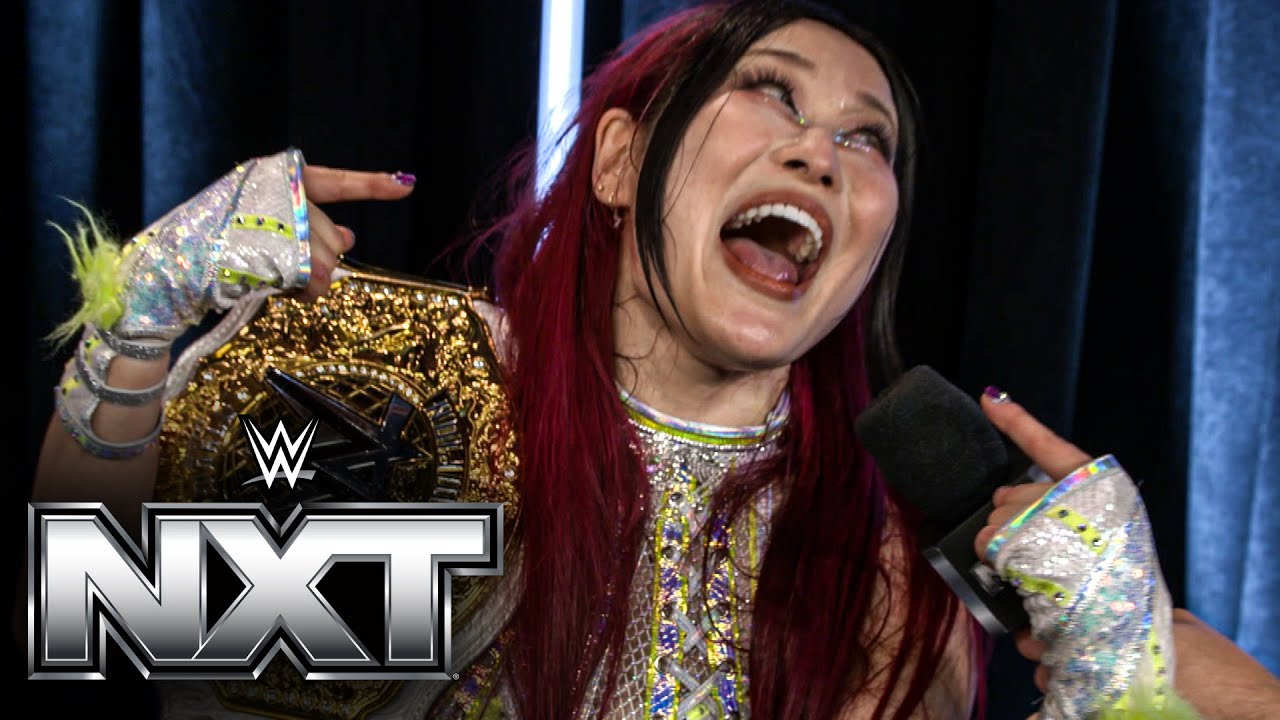 IYO SKY shows love to NXT and the NXT Universe: NXT exclusive, April 29, 2025 - YouTube