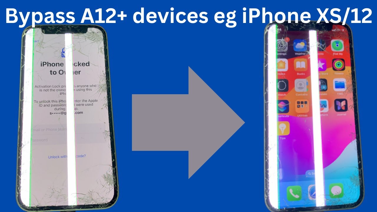 Bypass A12+ iPhone and iPad with iRemove tools on windows - YouTube