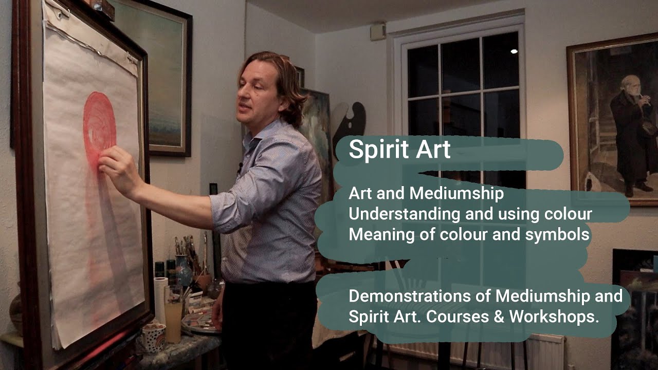 Using Art and Colour in Mediumship and Spirit Art - YouTube