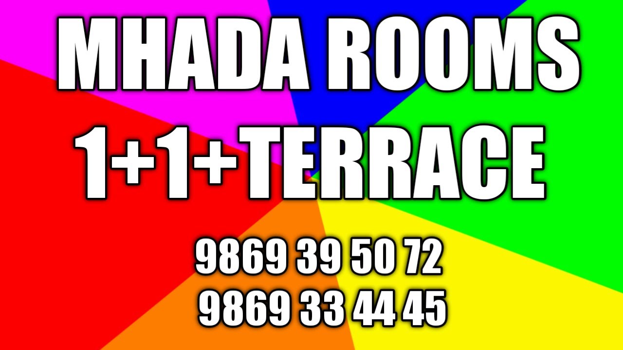 Mhada Room Sale in Charkop Sec2 (68 Lac) 1+1+Terrace, Ready to Move ...