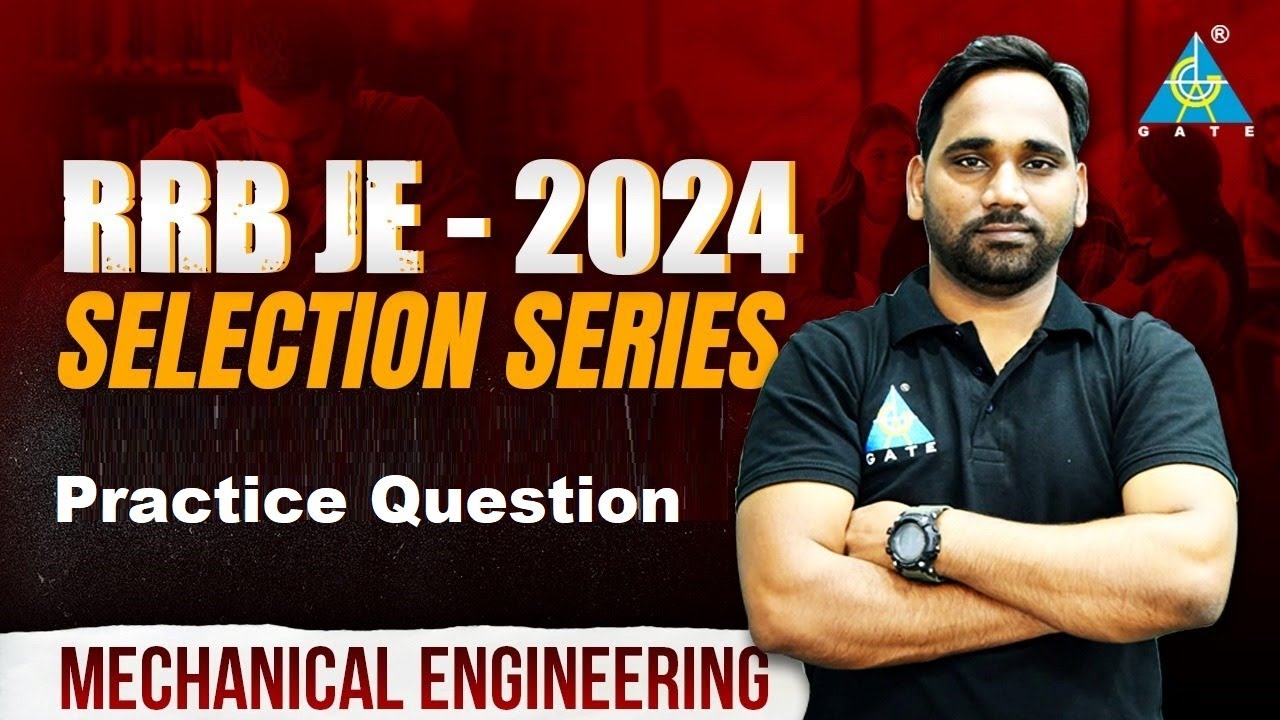 (Part-2) RRB JE PRACTICE QUESTION MECHANICAL ENGINEERING - YouTube