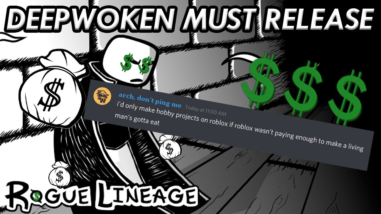 Arch told me THIS about Rogue Lineage (Why Deepwoken WILL release ...