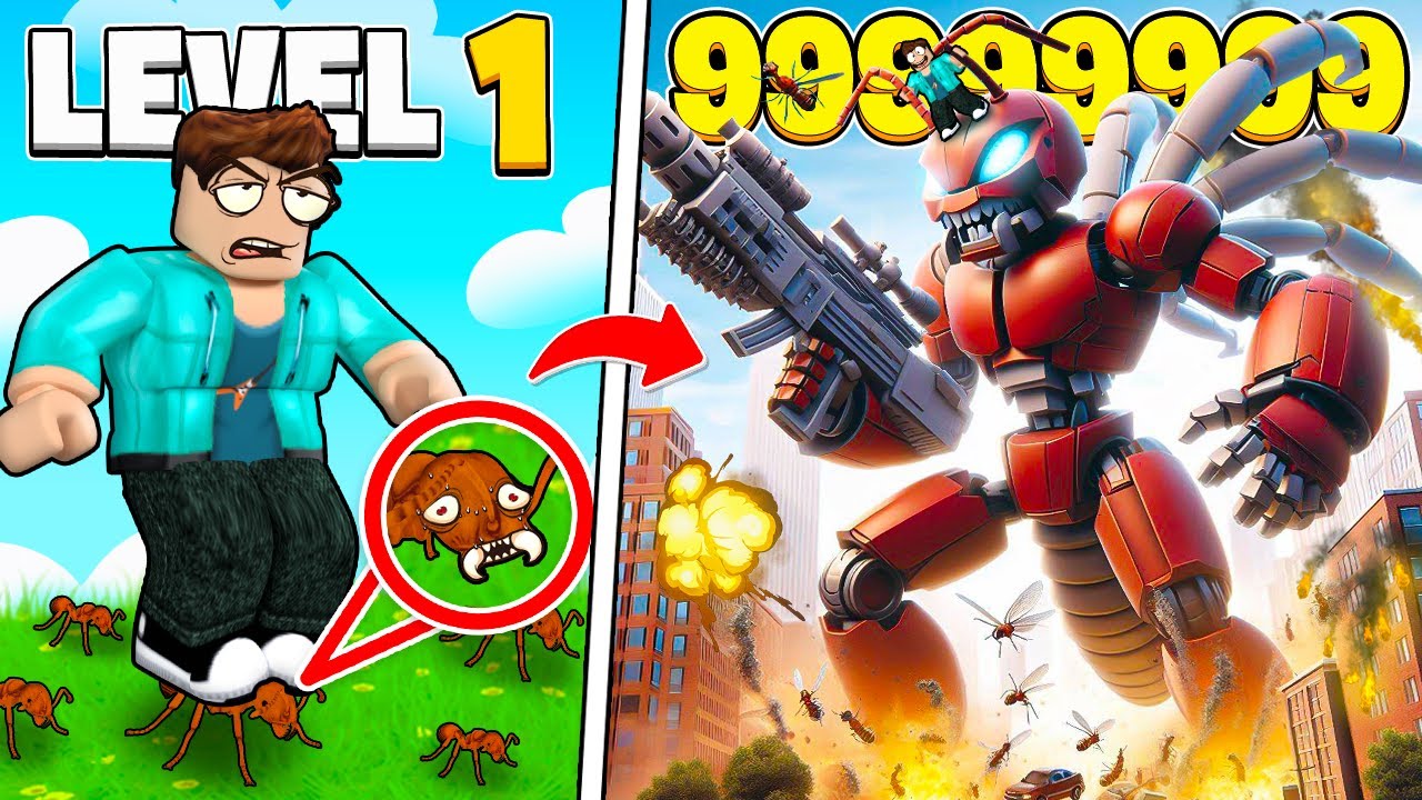 UPGRADING TO THE MOST RARE ANT IN ROBLOX ANT SIMULATOR!!! 🐜🐜🐜 - YouTube