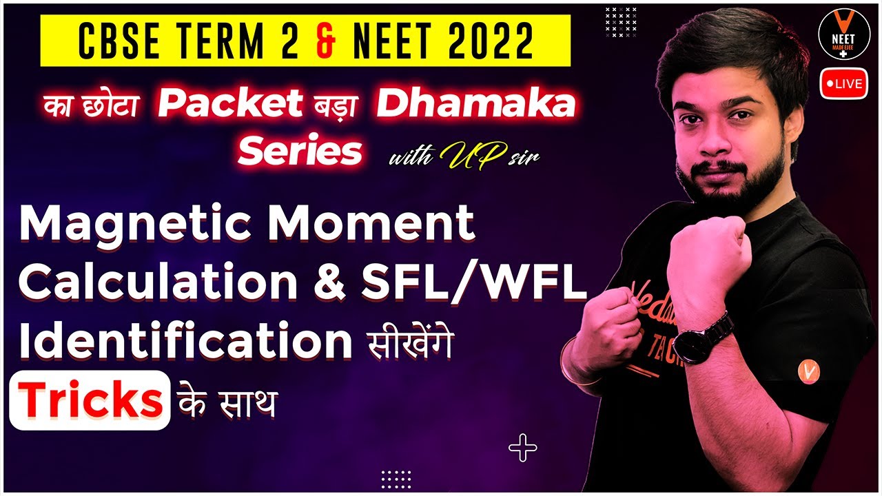 Learn Magnetic Moment Calculation & SFL/WFL identification with Tricks ...