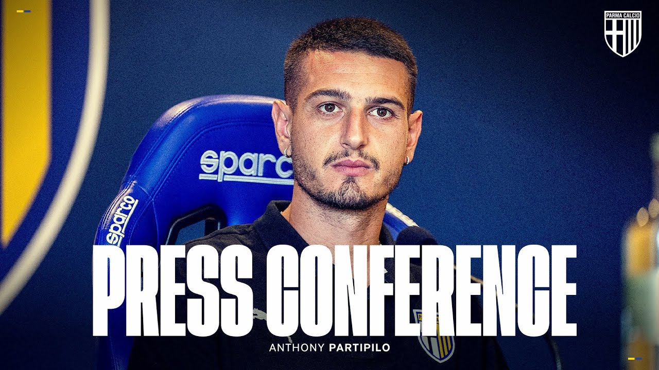PRESS CONFERENCE | Presentazione di Anthony Partipilo - YouTube