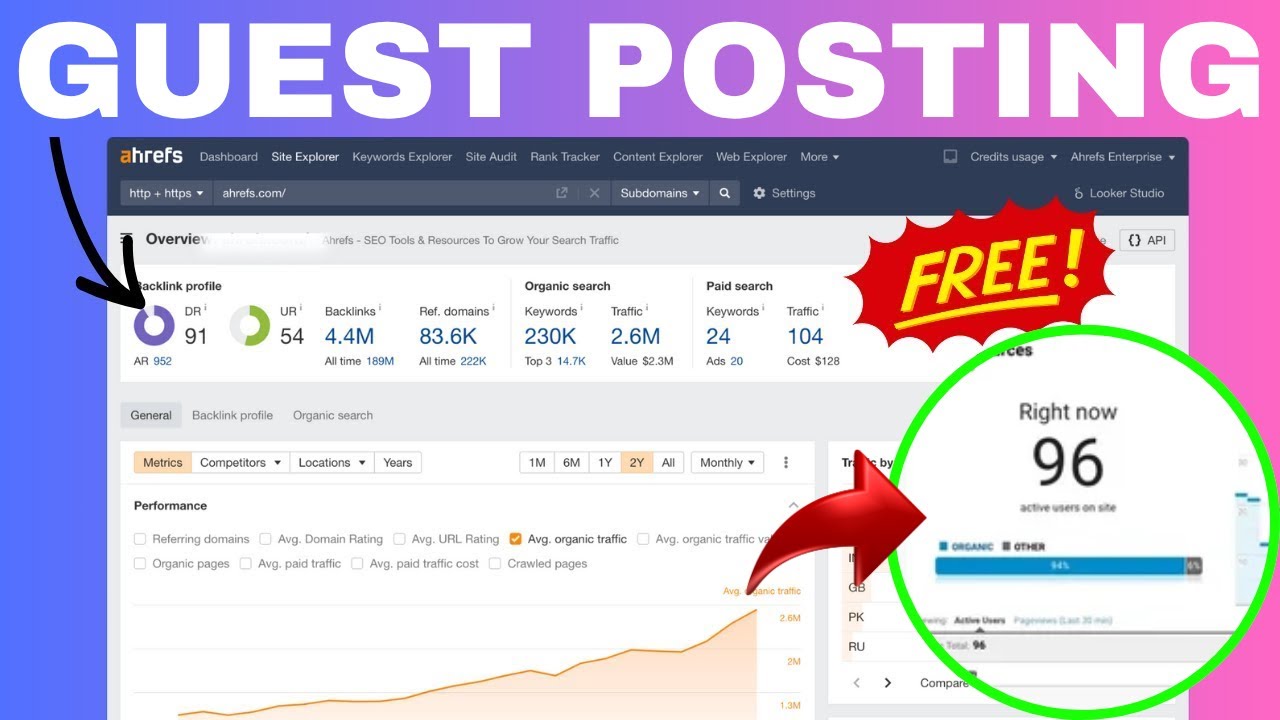 Get FREE Guest Posting Backlinks NOW - YouTube