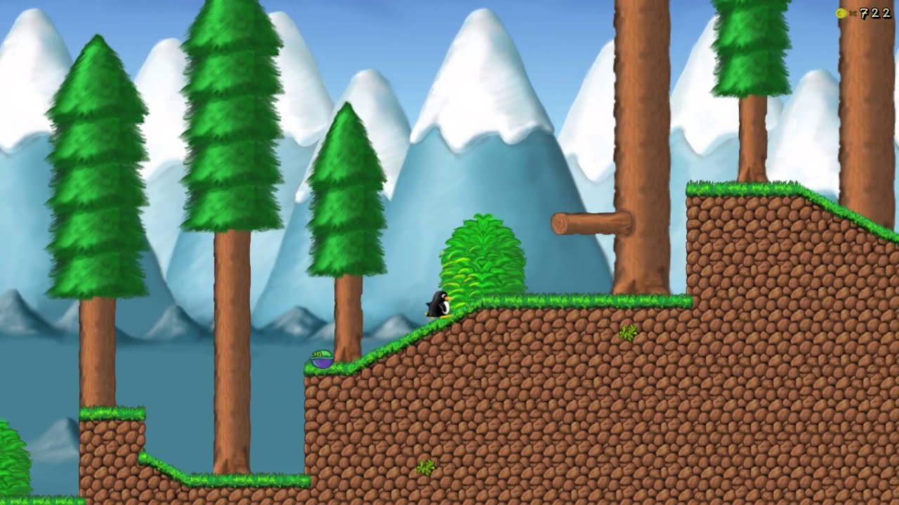 SuperTux 0.4.0Mattie's World-Part.24-Savaged Lands - YouTube