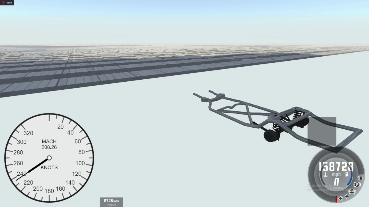 BeamNG Speed Experiments. - YouTube