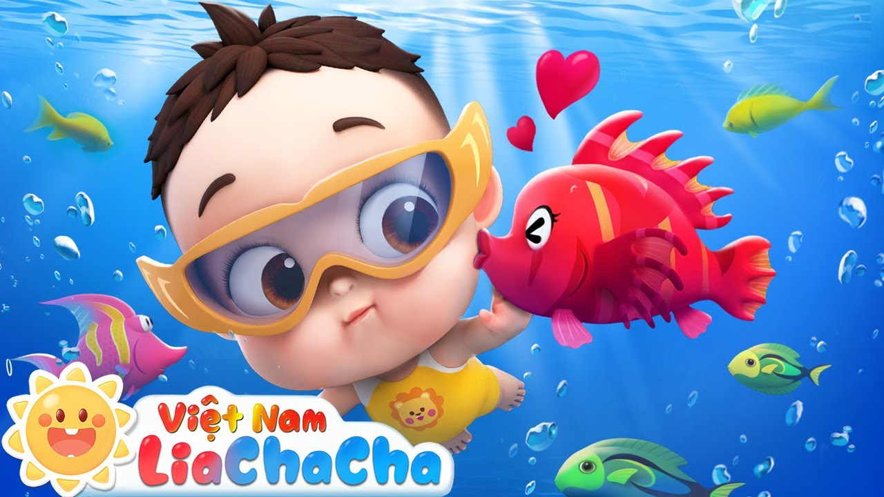 🐠 Lia và ChaCha đi nghỉ mát 🪸 Chuyến đi khám phá đại dương | LiaChaCha ...
