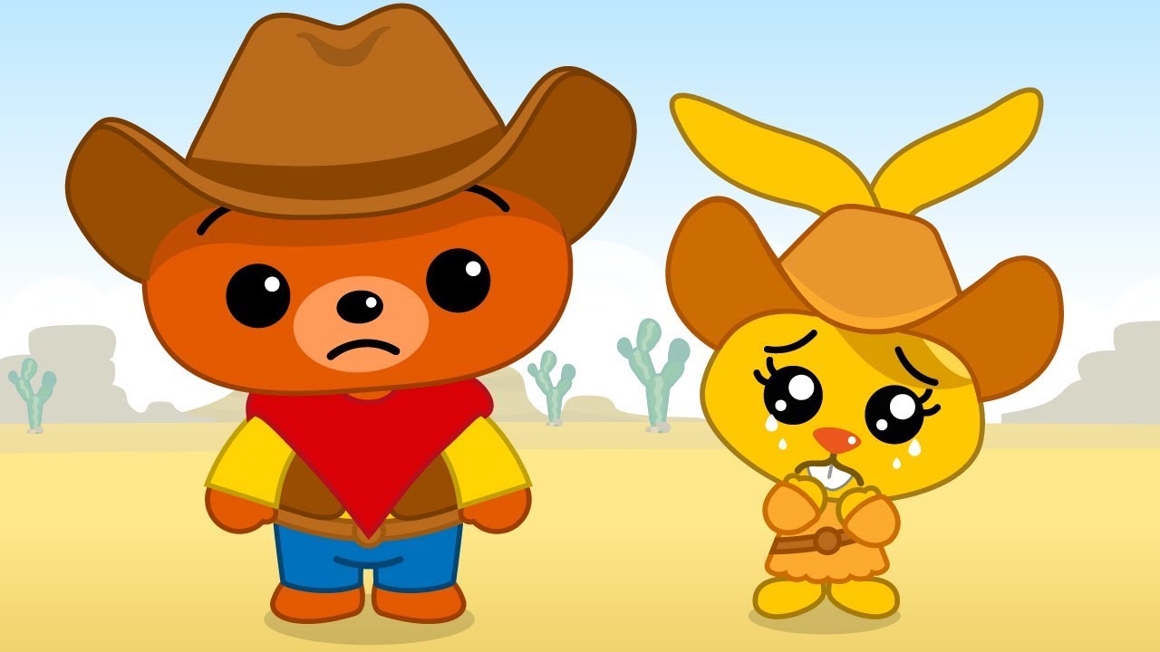 Mini Cowboys 🤠 Kids Songs ♫ Plim Plim - The Kindness Hero - YouTube