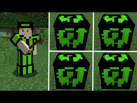 Minecraft Lucky KARANLIK ŞANS BLOKLARI