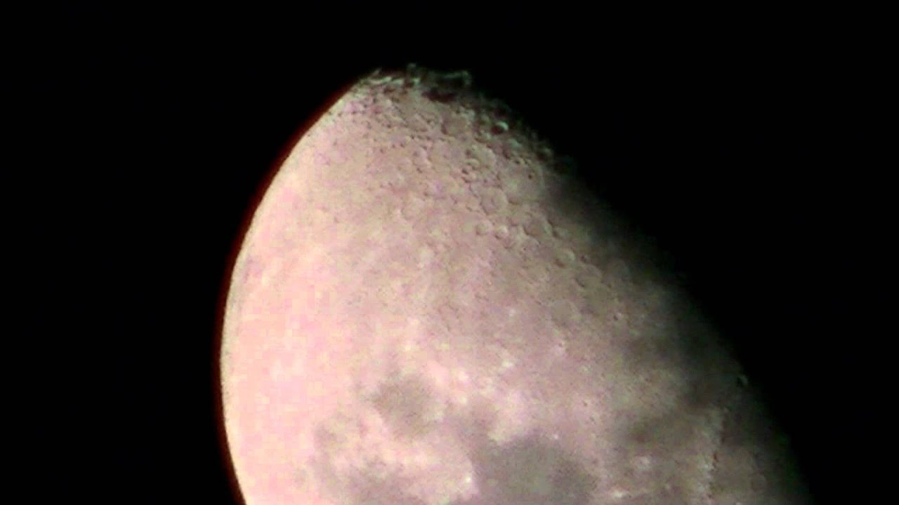 Moon at 100x - YouTube