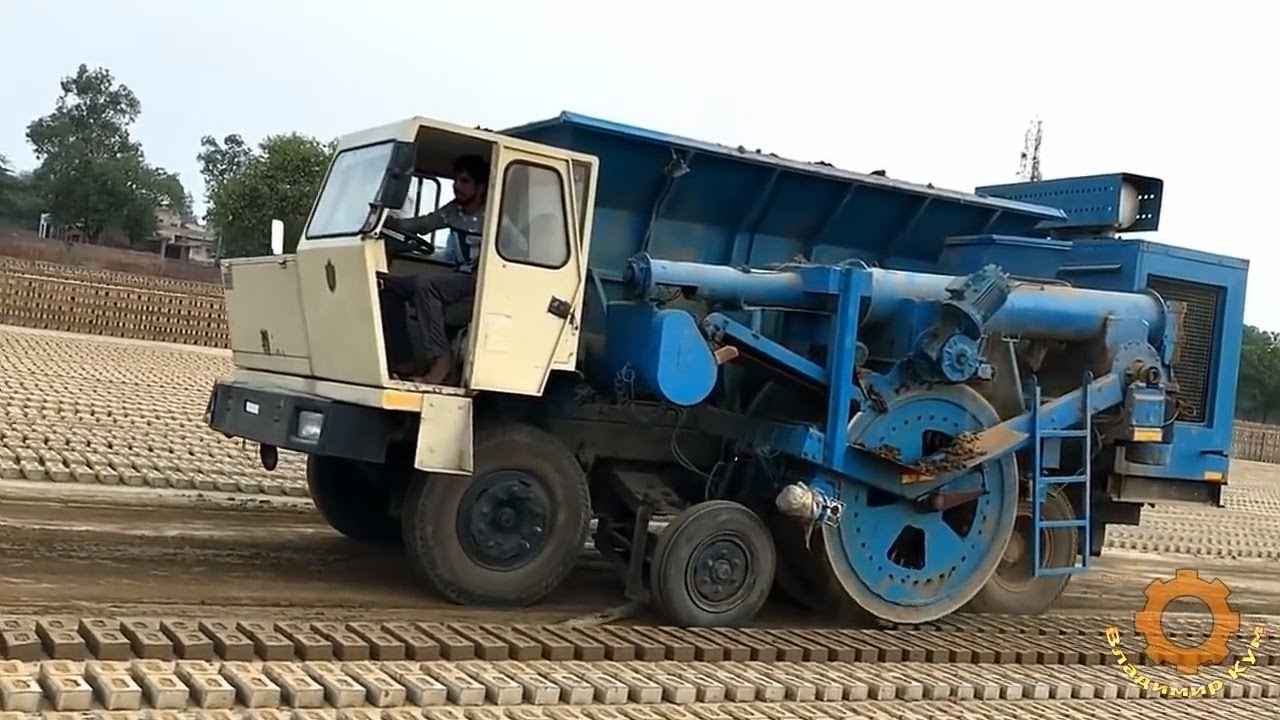 Amazing brick making machines - YouTube