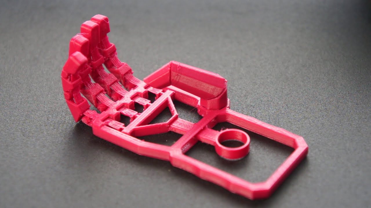 3D Printing - Robotic Hand Toy (Print in Place) - YouTube