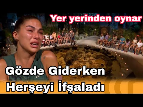 Survivor Gözde Giderken Herşeyi İfşa Etti Tüm Sırlar Ortaya Saçıldı Yer Yerinden Oynar  