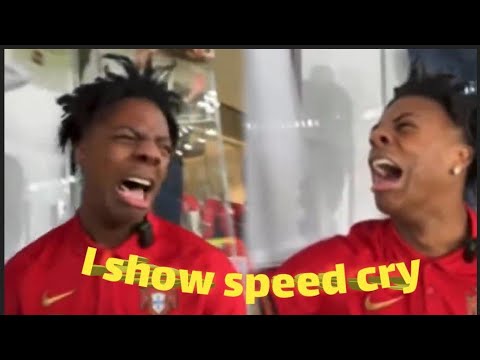 first time I show speed crying on stadium - YouTube