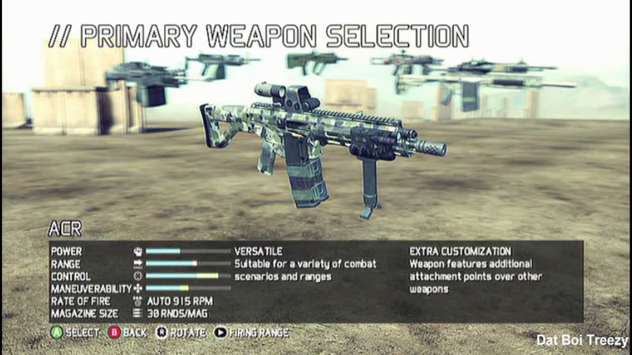 Ghost Recon: Future Soldier - ACR - Performance Review - YouTube