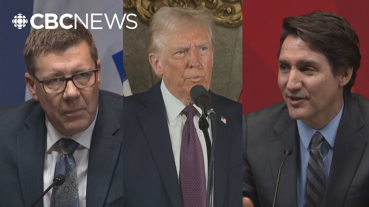 Trump tariff threat has Premier Moe and Prime Minister Trudeau in ...