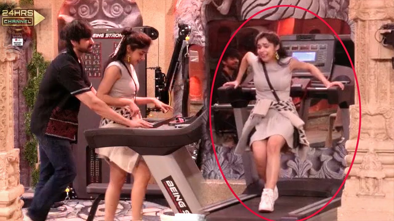 Bigg Boss 18 Live: Eisha Giri Gym Mein Neeche, Eisha Par Buri Tarah ...