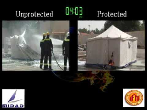 International Fireproof Technology DC68 Fire Proofing Spray Protects ...