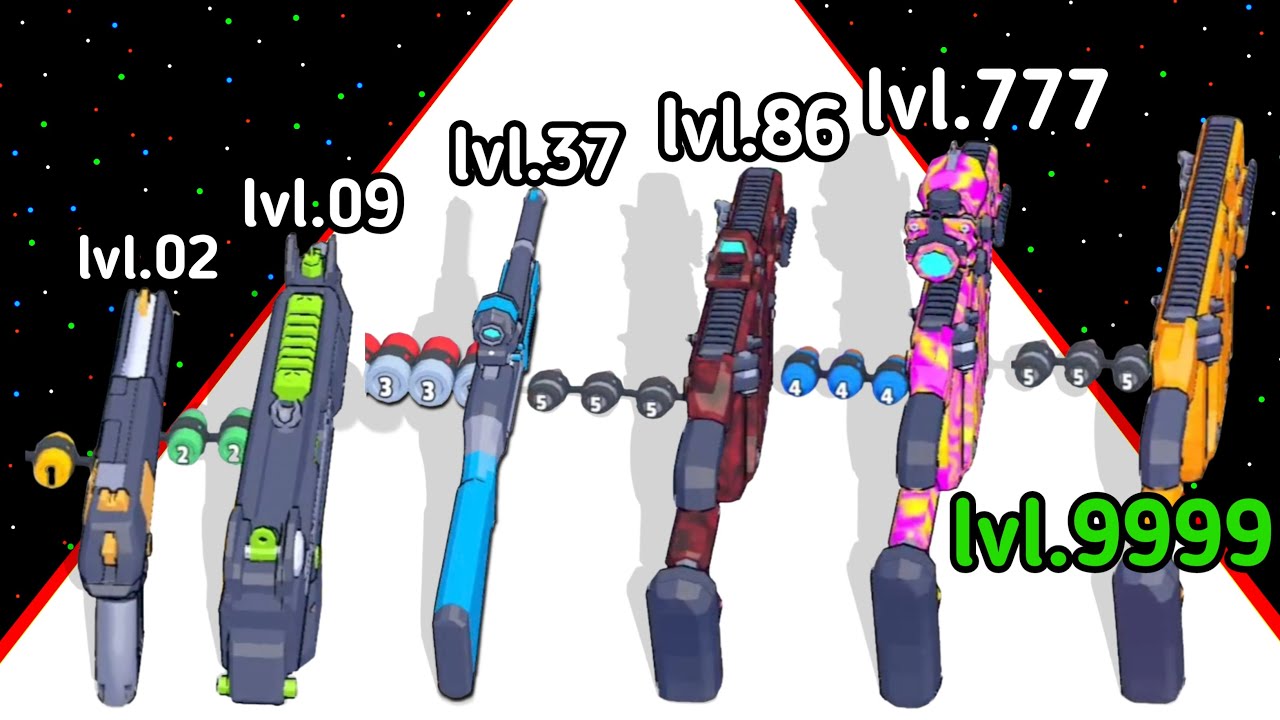 Weapon Case Rush Level Up Weapon Max Level 3D Gameplay (New Update) 2025 - YouTube